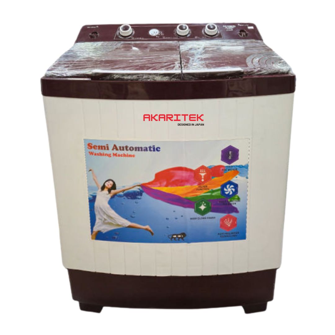 Akaritek 7 Kg Semi Auto Washing Machine - AK-SAW70 | AC GHAR
